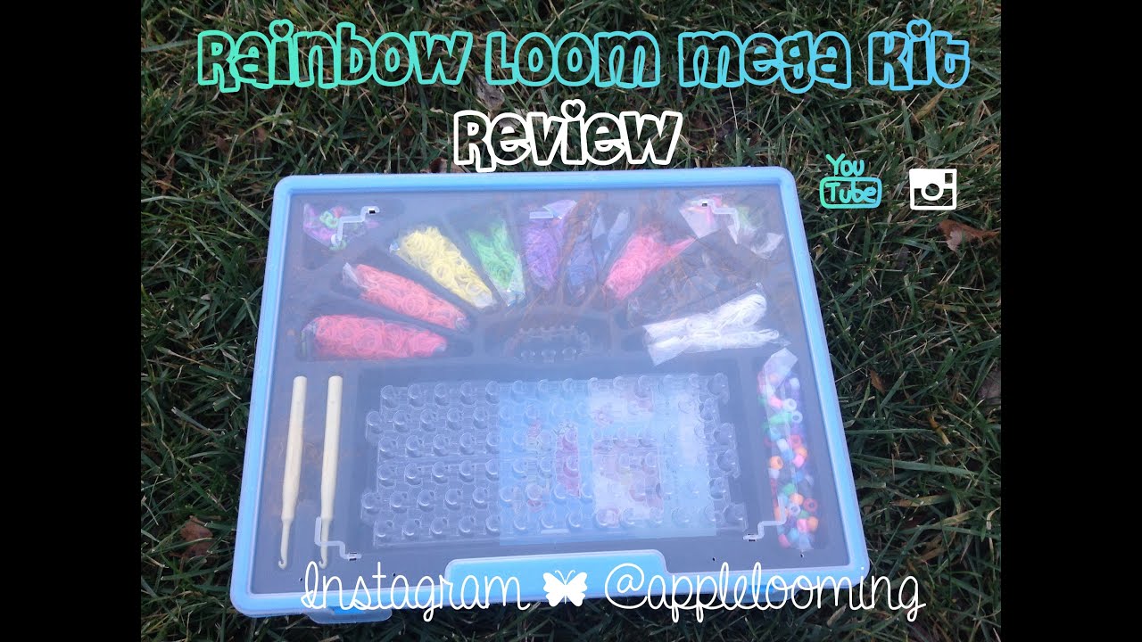 NEW: Rainbow Loom Mega Kit Review - YouTube