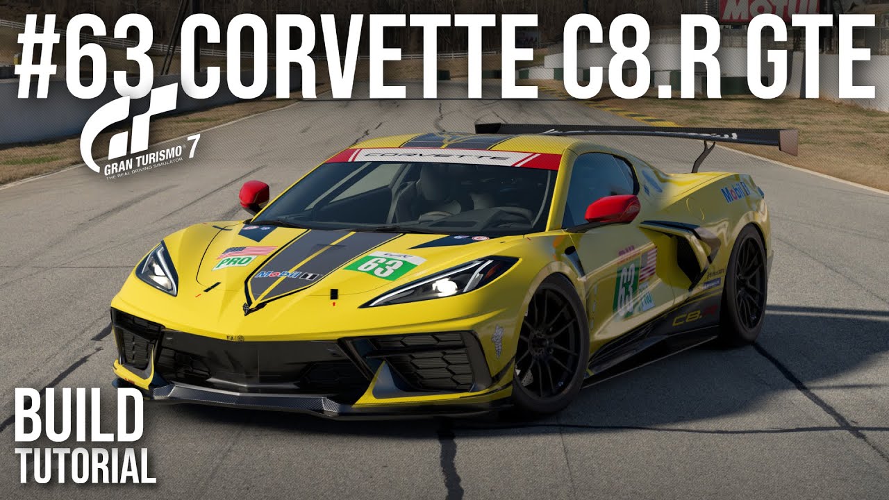 Gran Turismo 7 | #63 Corvette C8R LM GTE Build Tutorial | Special Projects - YouTube