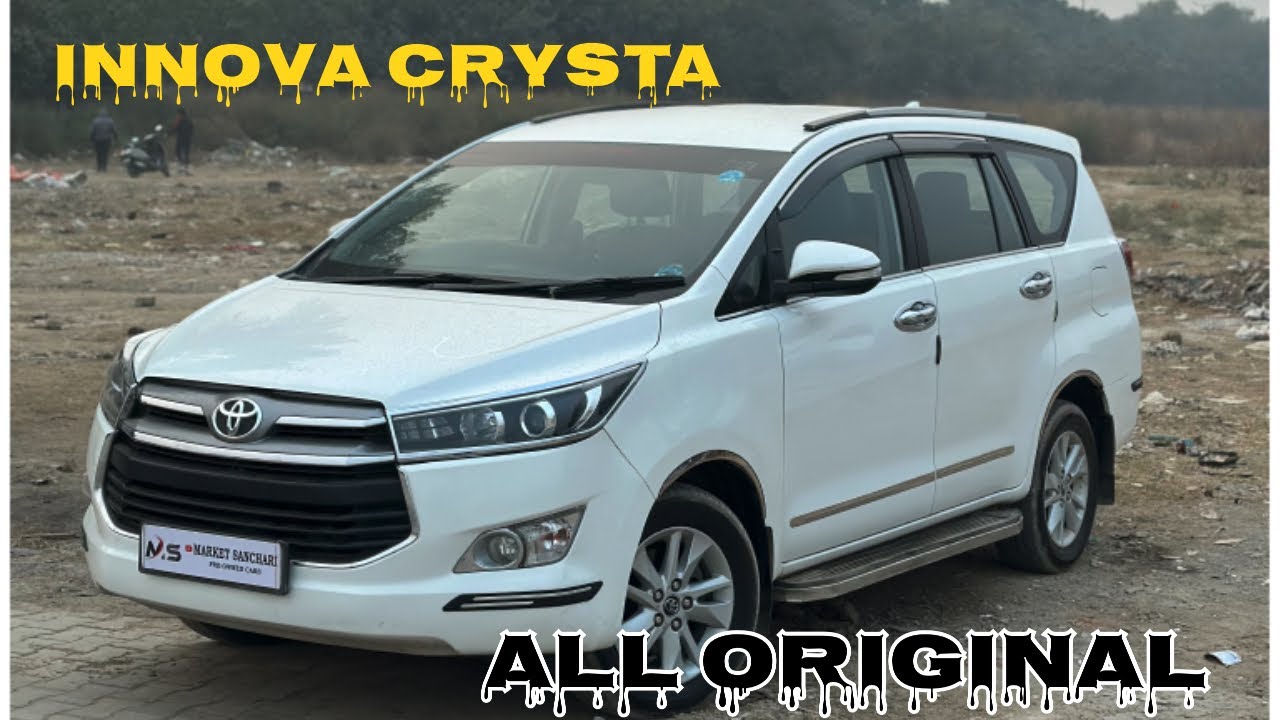 INNOVA CRYSTA WHITE COLOUR / ALL ORIGINAL - YouTube