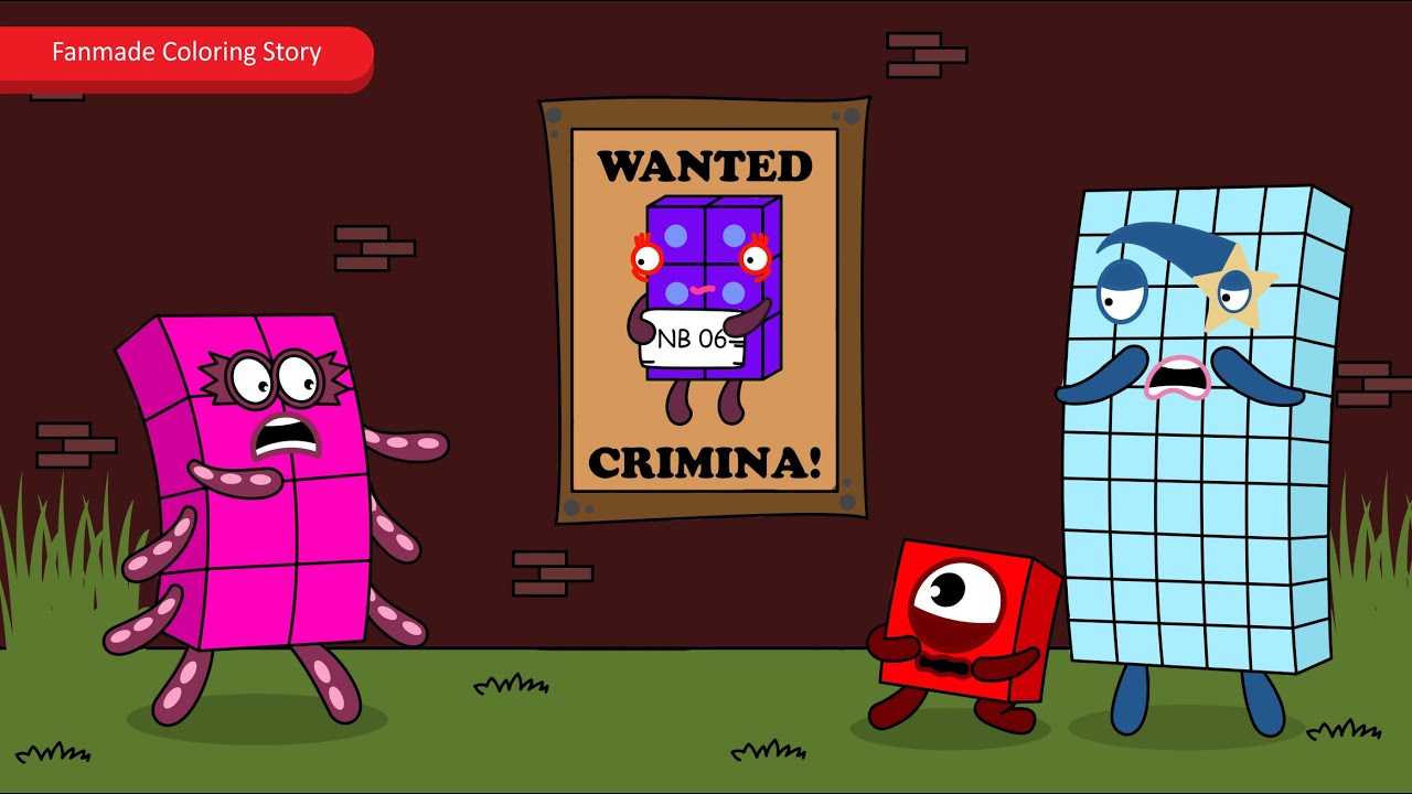 Police Alert! A Dangerous Criminal on the Loose!🔍🚔 | Numberblocks ...