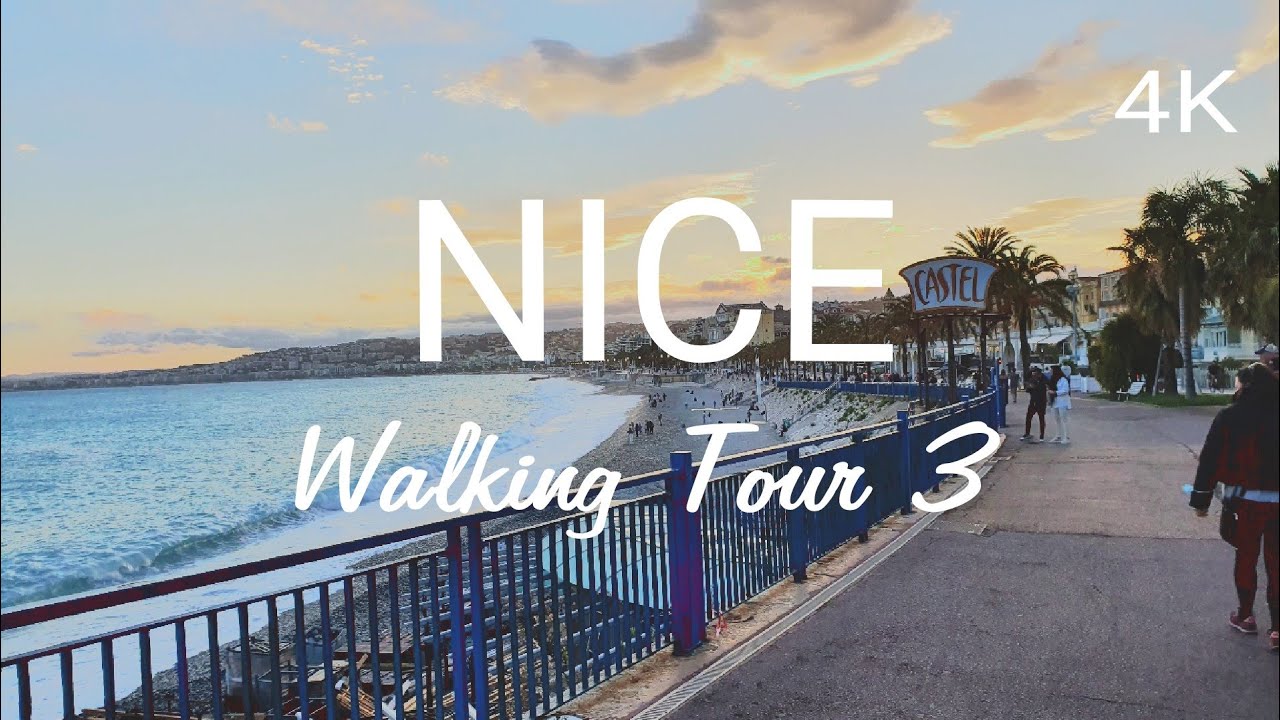 ️ Nice, FRANCE - Walking tour 3, 4K FULL - YouTube