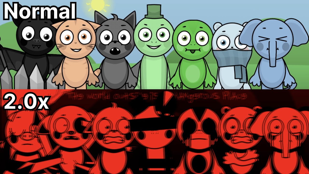 All Speed Incredibox Abgerny all character (NEW MOD) - YouTube
