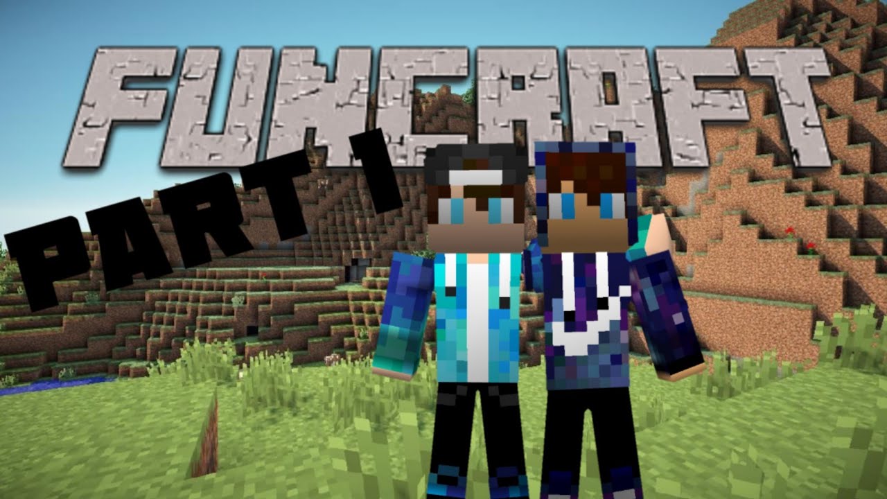 Funcraft| part 1 of the collab adventure - YouTube