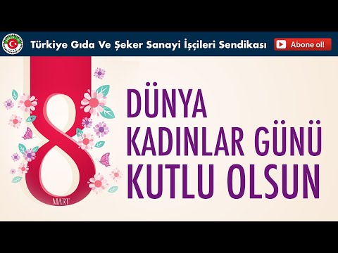 8 Mart Dünya Kadınlar Günü Mesajı - 2020