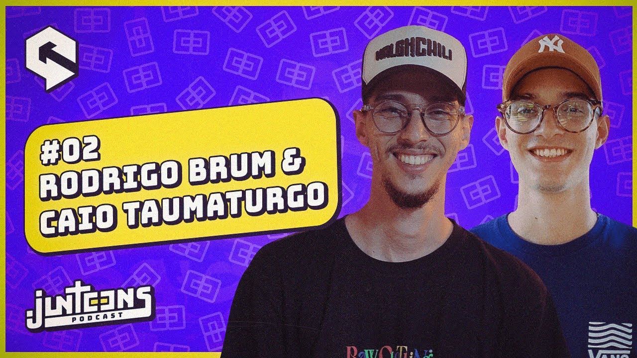2º Episódio Junteens Podcast - Rodrigo Brum & Caio Taumaturgo - YouTube