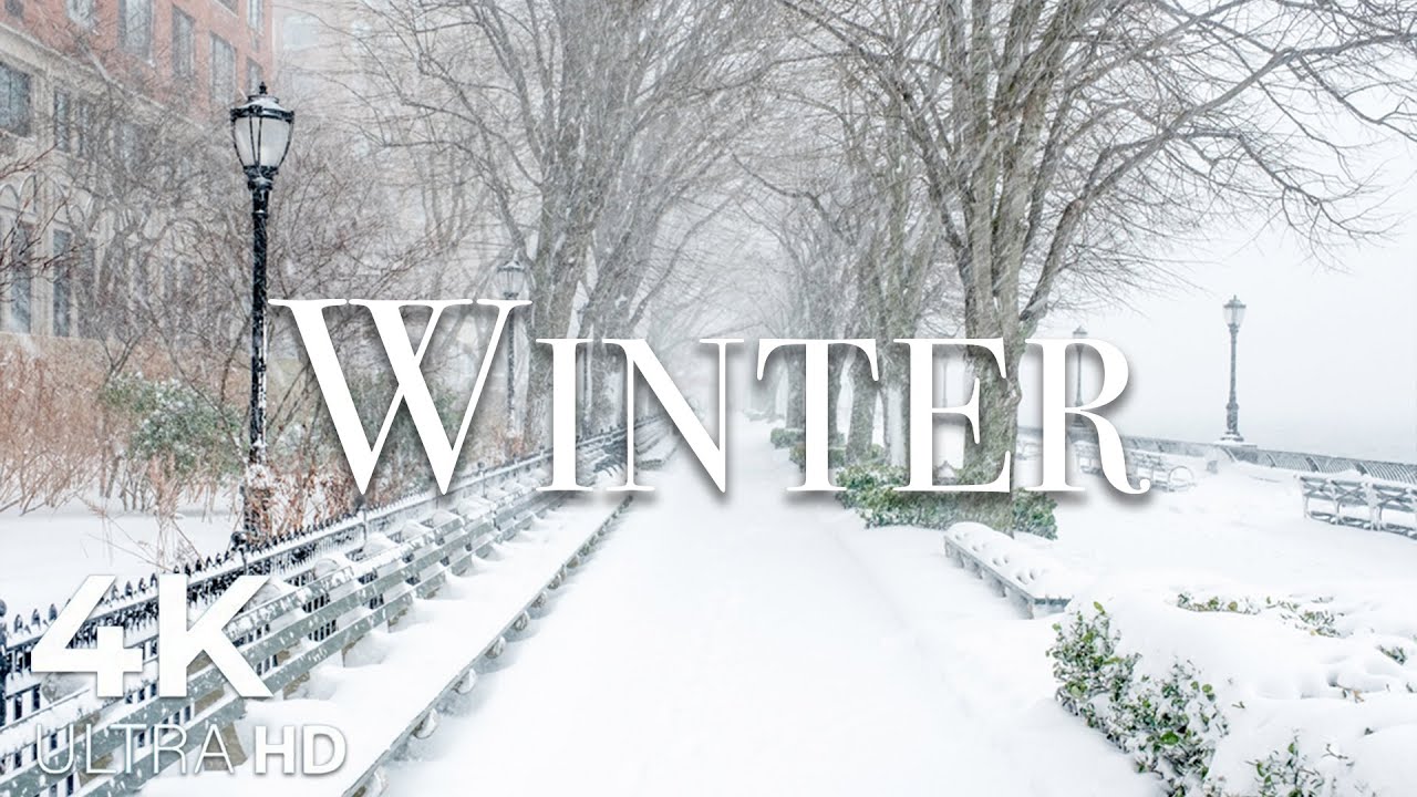 WONDERFUL WINTER 4K - 3HRs of Epic Snow Scenes + Calming Music by ...