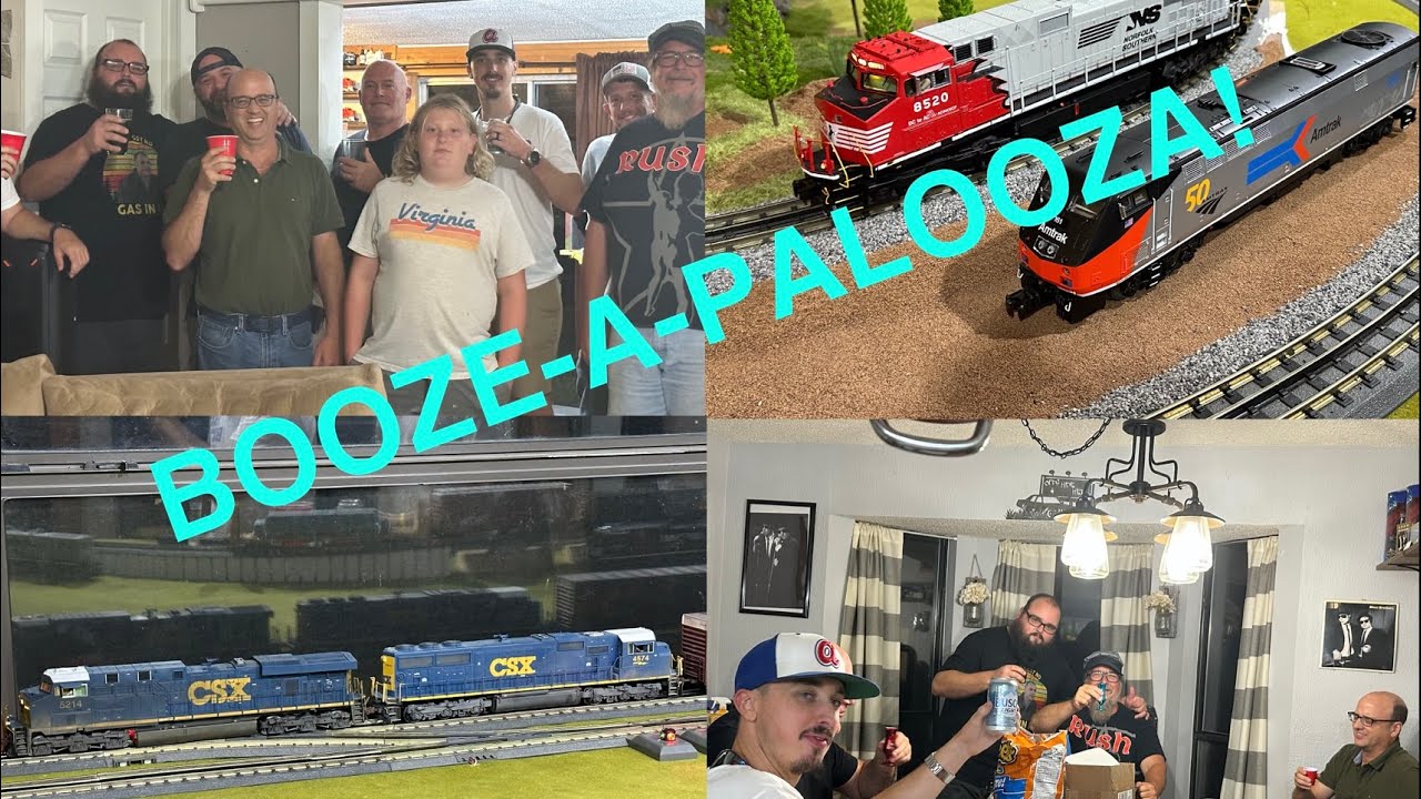 The 2nd Annual BOOZE-A-PALOOZA with Trains! 😂🤣 - YouTube