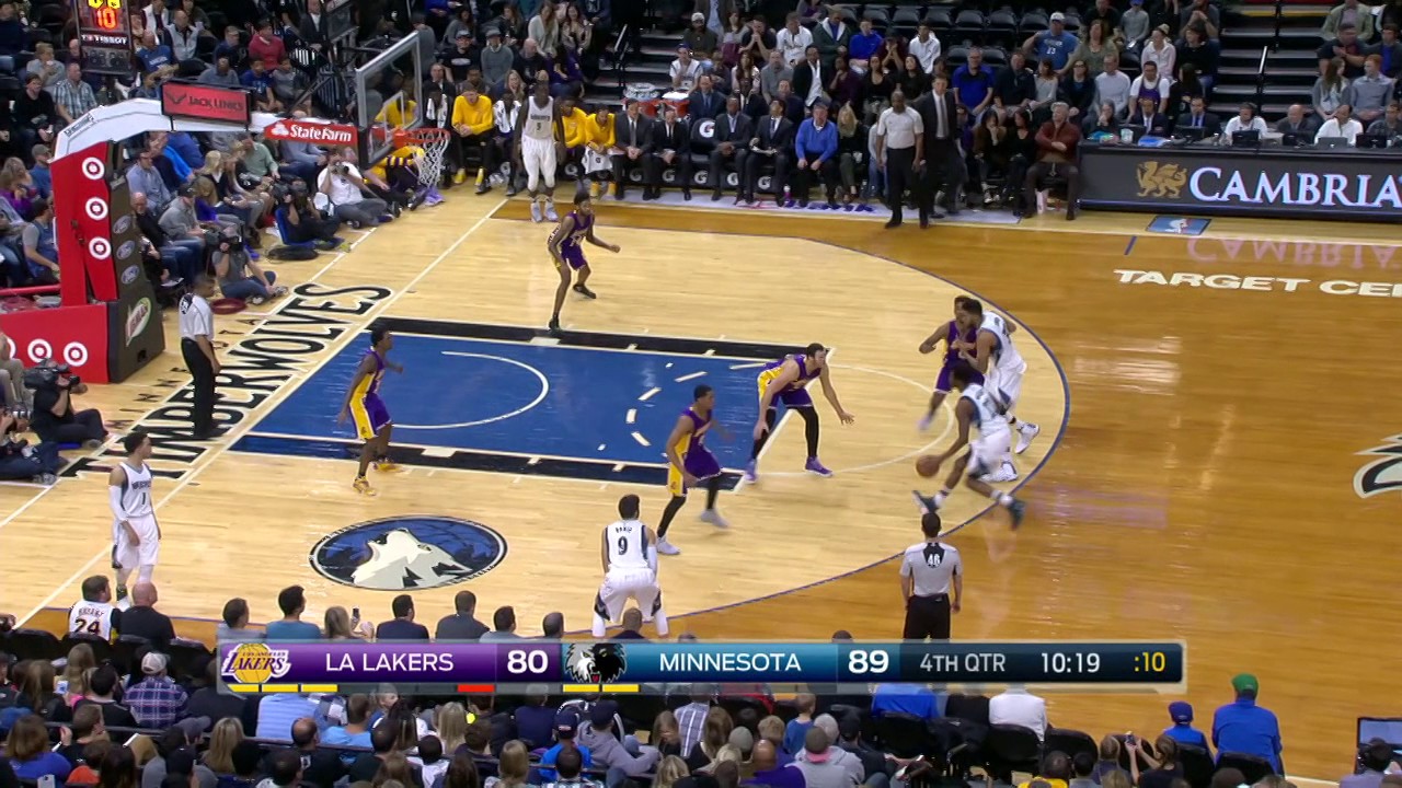Los Angeles Lakers at Minnesota Timberwolves- November 13, 2016 - YouTube