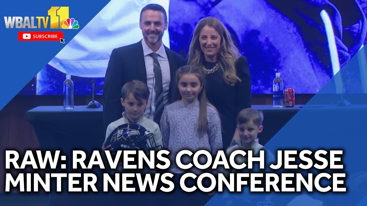Raw: Ravens Introductory press conference for head coach Jesse Minter ...