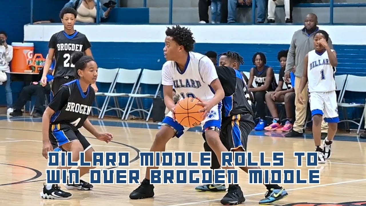 Dillard Middle blows out Brogden Middle behind strong defensive ...
