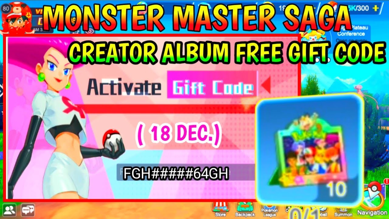 Today New Redeem Codes | Monster master Saga | Pokeveres world - YouTube