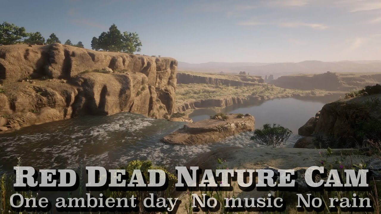 Manteca Falls Crest Vista — Ambient RDR2, no music, no rain - YouTube