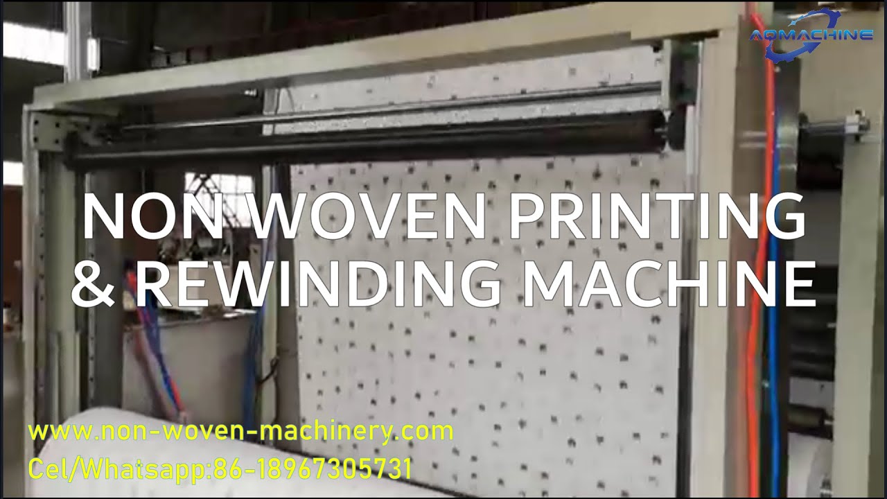 Non Woven Printing And Rewinding Machine | Non Woven Printing Machine ...
