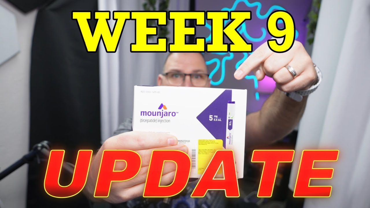 My Mounjaro Injections! Week 9 Update and Side Effects - YouTube
