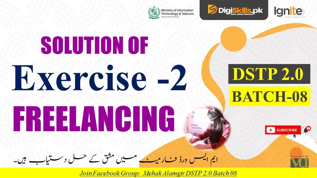 freelancing exercise 2 batch 8 | dstp 2.0 batch 08 freelancing exercise 2 solution - YouTube