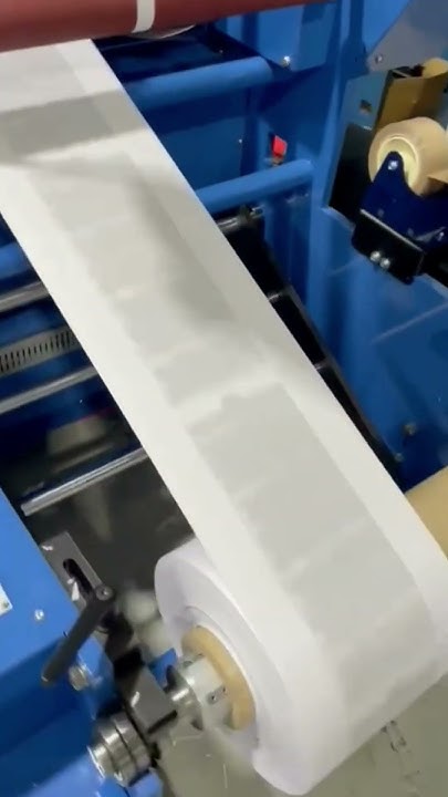 Web-Offset Converting Machines: Medical Leaflet Production - YouTube