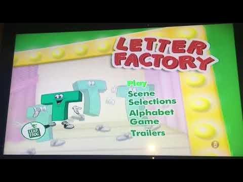 Opening To LeapFrog: Letter Factory 2003 DVD Reversed - YouTube