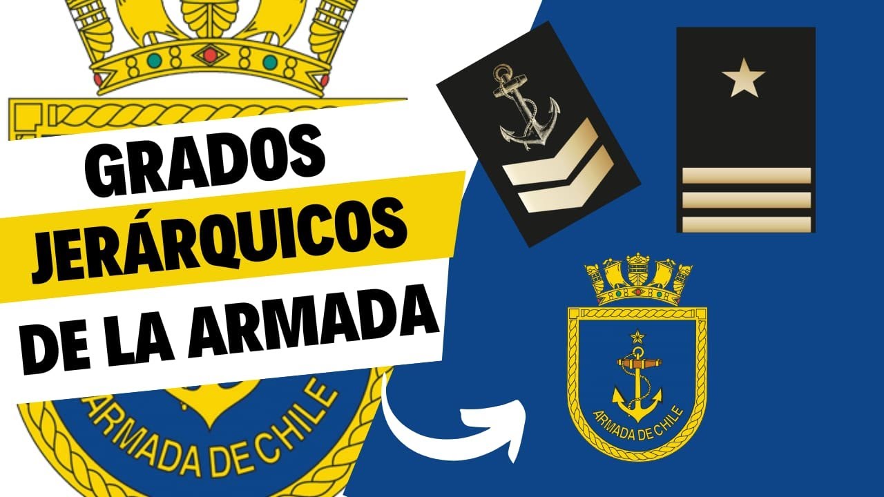 RANGOS Y GRADOS JERÁRQUICOS DE LA ARMADA DE CHILE | Ex Militar te lo ...