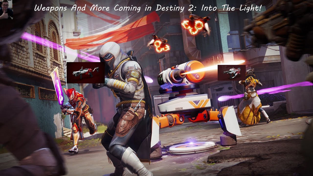 Weapons And More! Coming in: D2 Into The Light. - YouTube