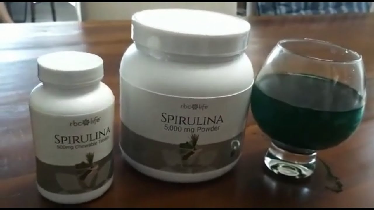 【用HWH-RBC 有機螺旋藻 Spirulina 超微小分子瞬間水解試驗】 - YouTube
