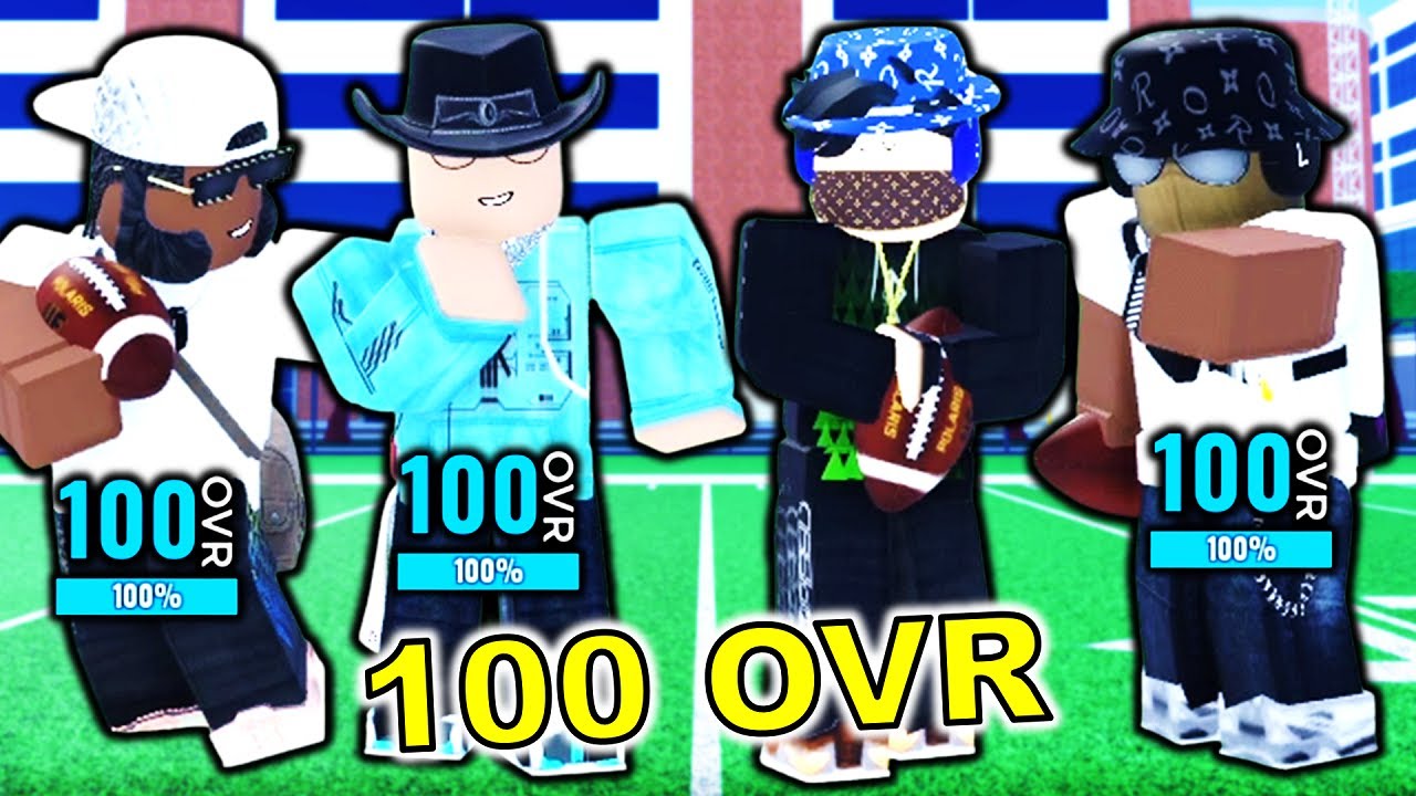 100 OVR GOD SQUAD Takes Over THE PARK! (Ultimate Football Roblox) - YouTube
