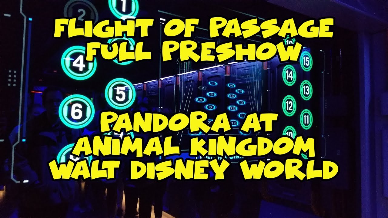 Pandora Flight of Passage full ride preshow - YouTube