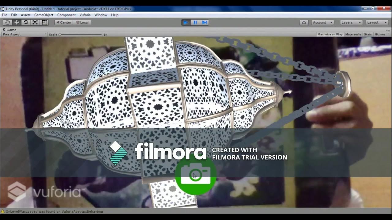 Unity-Tutorial: In 10mins create a user-defined target Augmented Reality application - YouTube