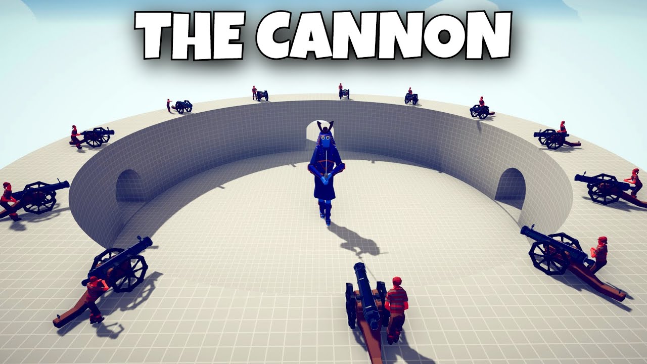 THE CANNON - CANNON ROOM vs EVERY UNIT - Totally Accurate Battle Simulator TABS - YouTube
