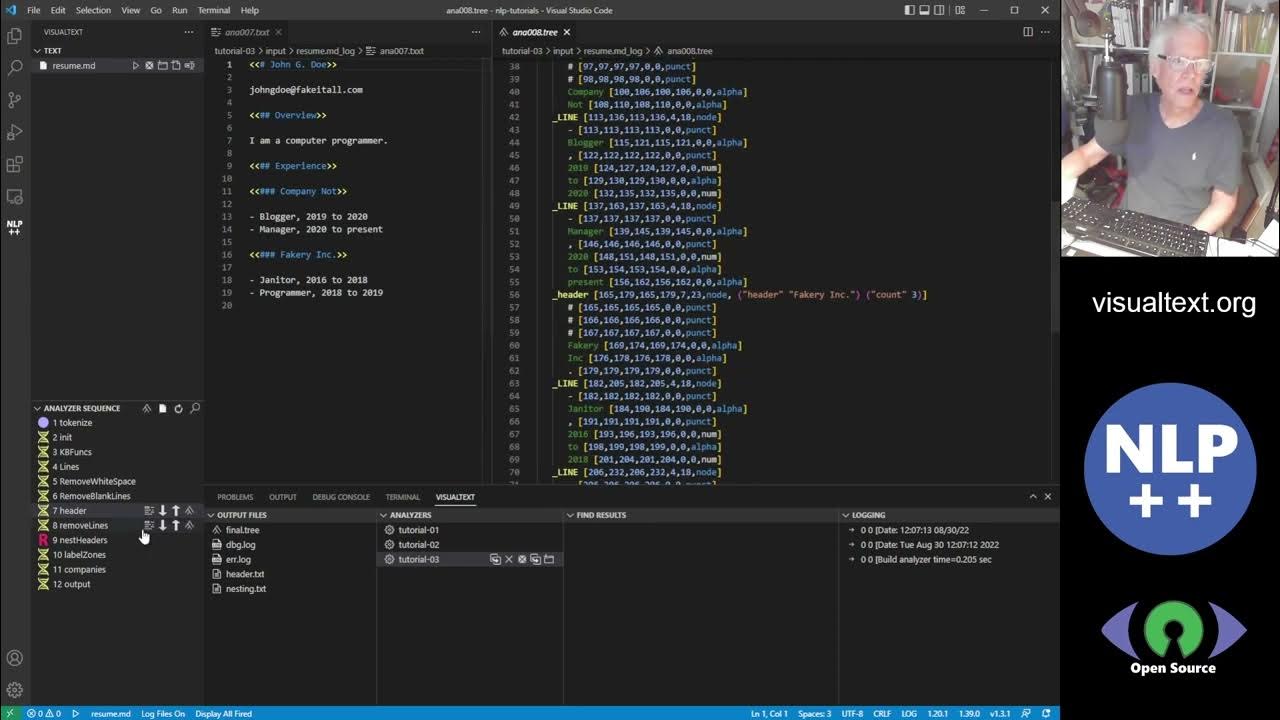 Tutorial 03: NLP++ Recursion - YouTube