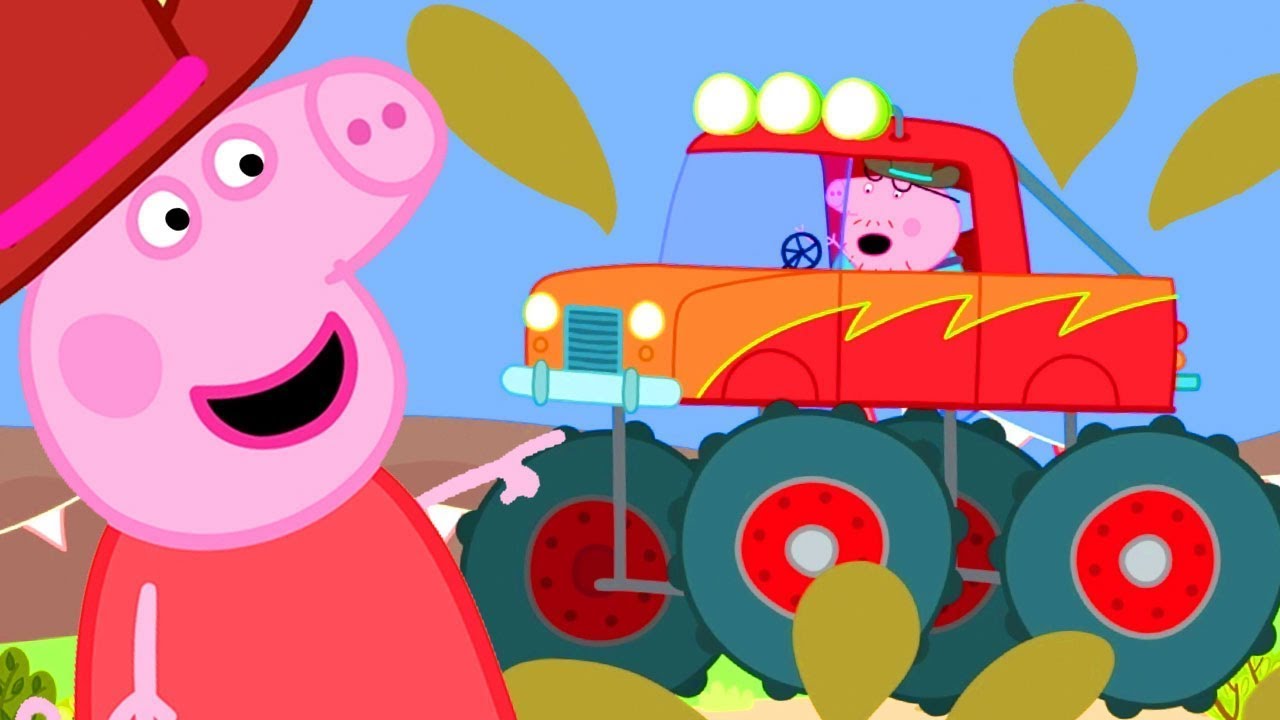 Daddy Pig Drives a Monster Truck! | Peppa Pig Official Family Kids ...