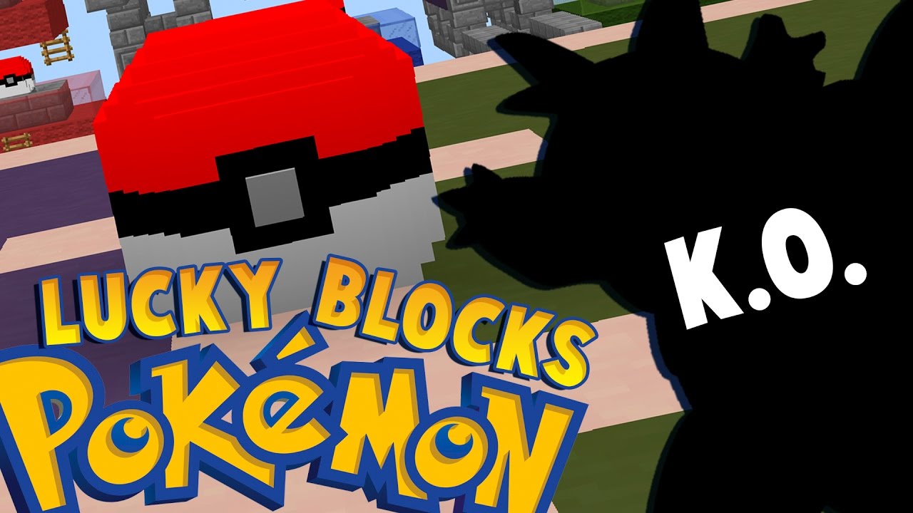 MI PRIMERA CARRERA EN LUCKY BLOCKS POKEMON! | Carrera Pokémon #1 ...