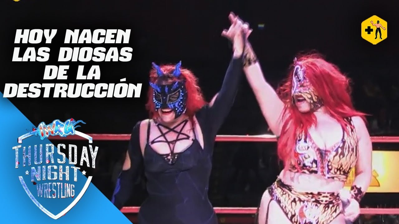 IWRG | Hoy nacen las Diosas de la Destrucción: Satanía y Sádika - YouTube