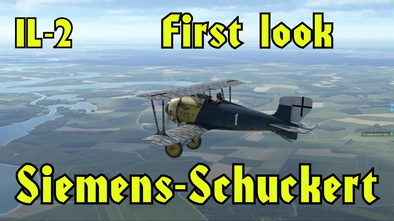 IL-2 Flying Circus Vol II Siemens-Schuckert D.IV first look - YouTube
