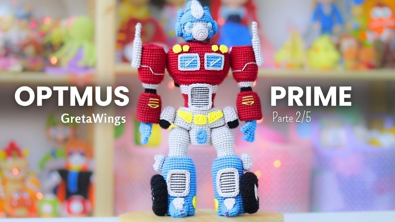¡Construye el Poder! Parte 2: El Cuerpo de tu Optimus Prime a Crochet ...
