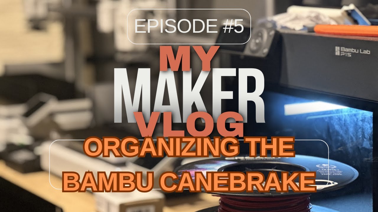 My Maker Vlog #5 Organizing the Canebrake of Printers - YouTube