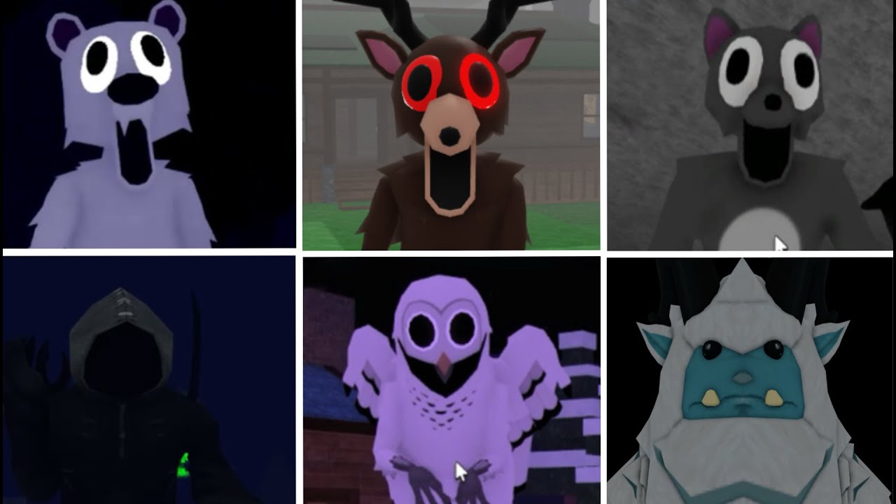 99 Nights in the Forest - BEAR VS MONKEY VS OWL VS DEER VS REAPER VS ...