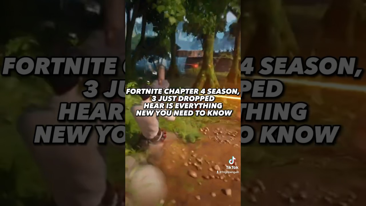 Fortnite Chapter 4 Season 3 Everything that’s new #fortnite #shorts # ...