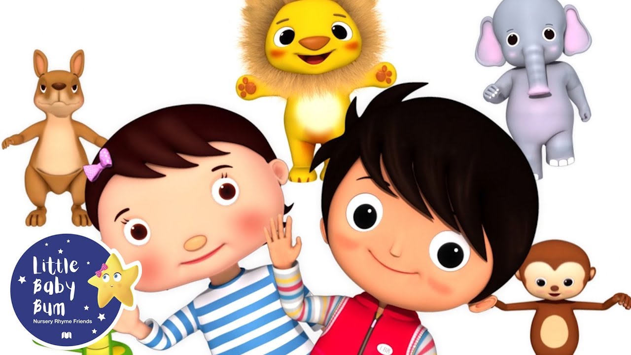 Zoo Song | Learning Animals for Kids | Baby Cartoons | Little Baby Bum ...