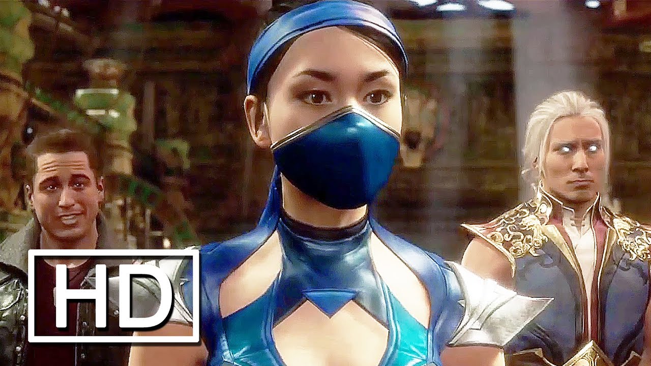 MORTAL KOMBAT (2023) Kitana Saves Johnny & Fujin CINEMATIC SCENE! - YouTube