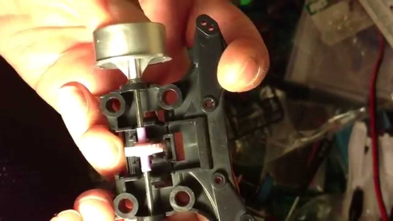 Tamiya mini 4wd Tutorial how to setup 100% floating gear system for MS ...