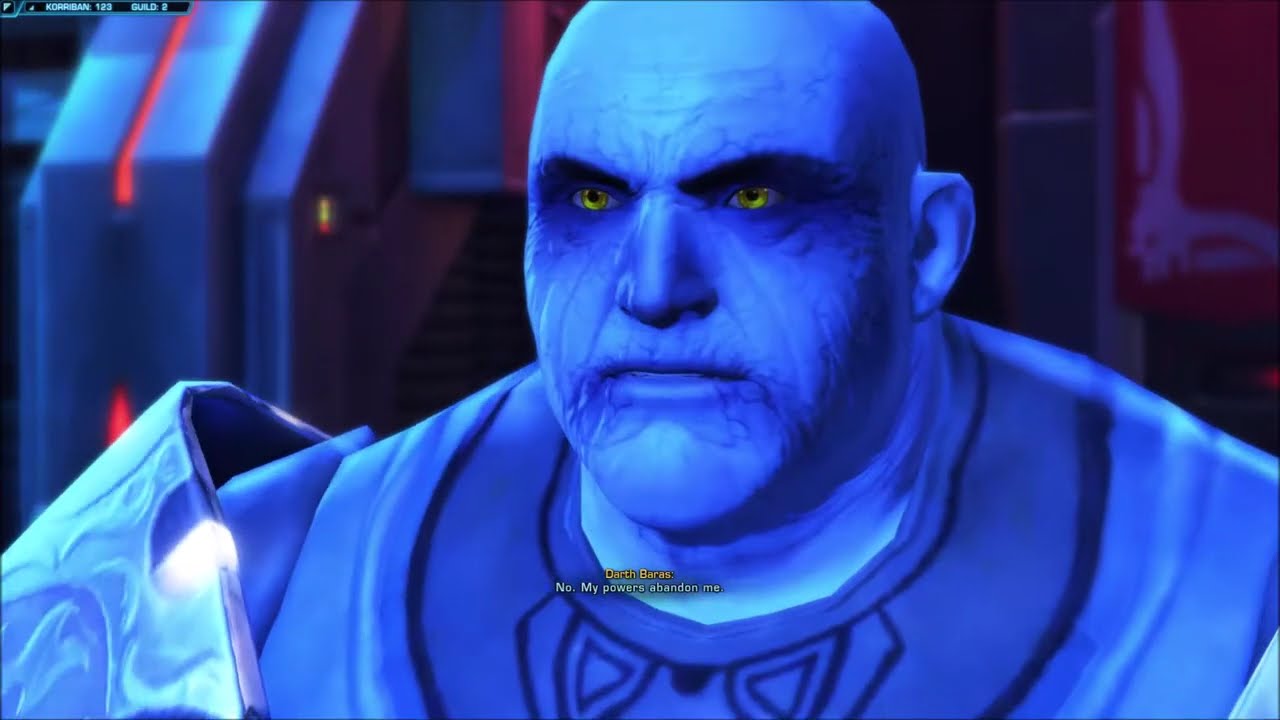 Star Wars The Old Republic Final Story Missions Darth Baras + Ending ...