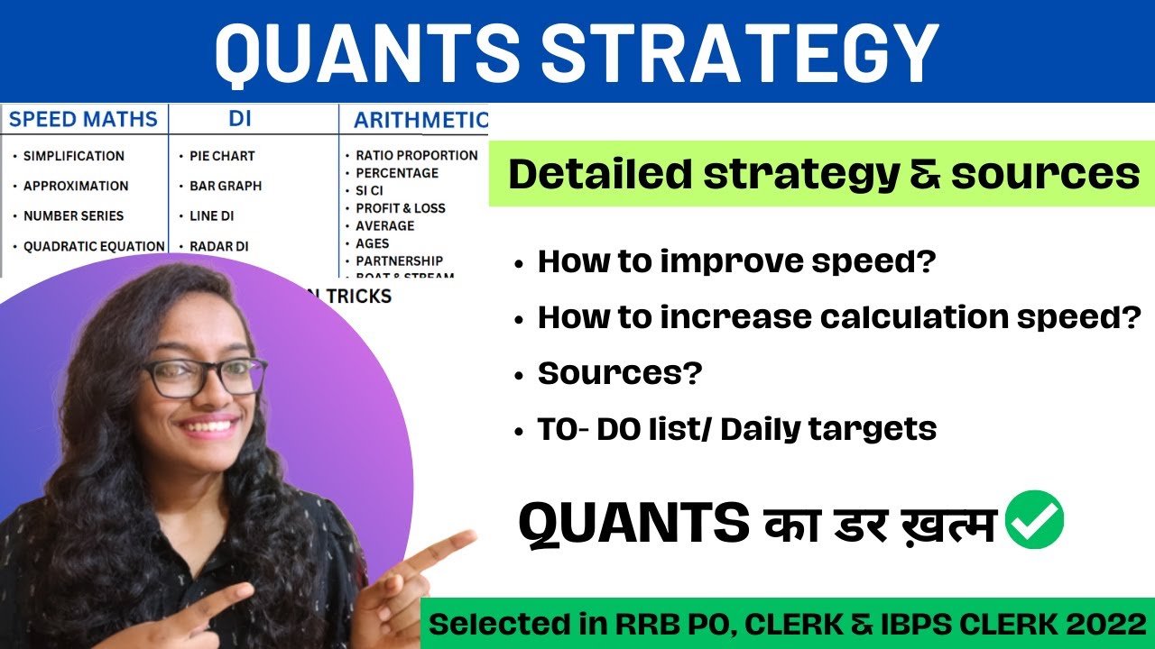 QUANTS strategy for Bank exams 2024 | Detailed strategy for beginners #ibpspo #ibps #rrbpo #rrb ...