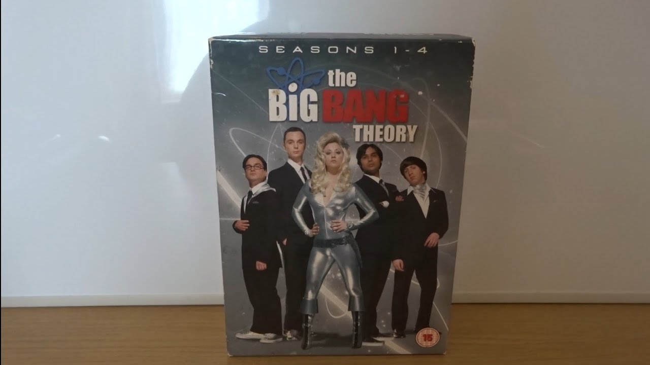 The Big Bang Theory Season 1-4 Box Set (UK) DVD Unboxing - YouTube