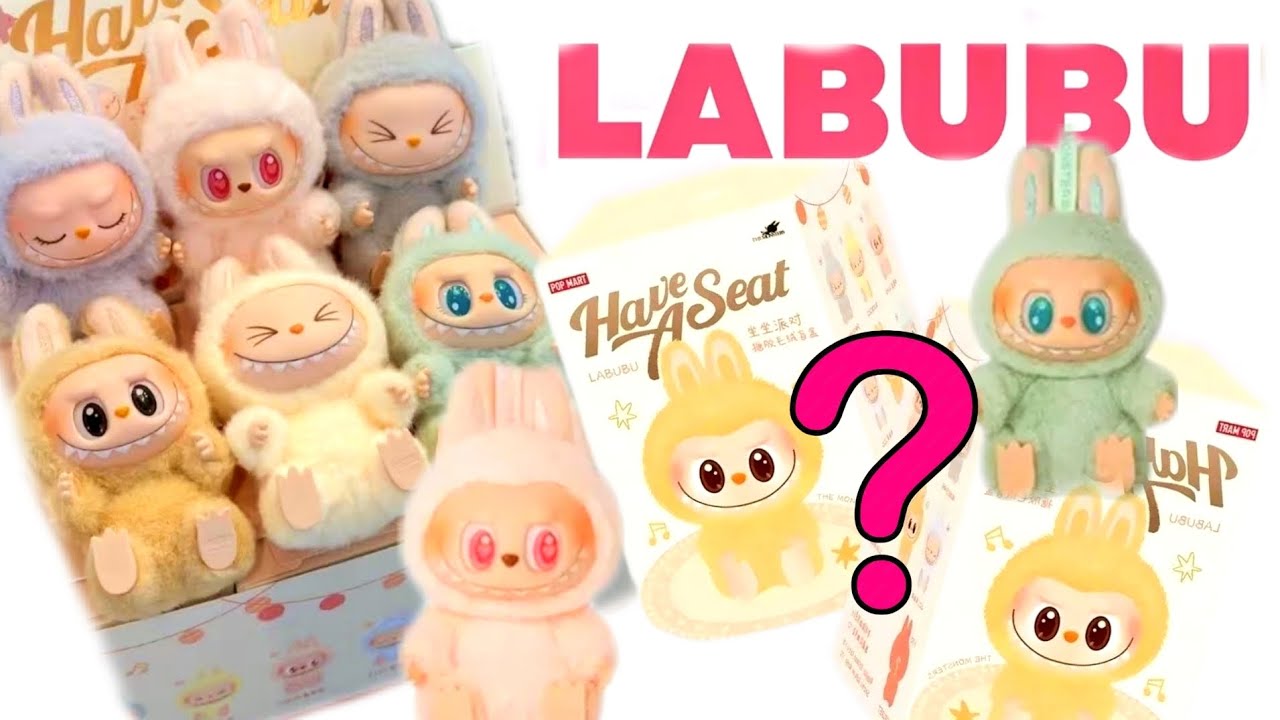 ASMR | UNBOXING LABUBU Have A Seat THE MONSTERS| WHICH ONE DID I GET ...