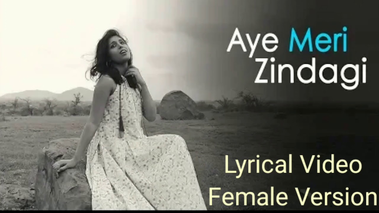 Aye Meri Zindagi LYRICS - Payal Dev | Babloo Bachelor | Female Version ...