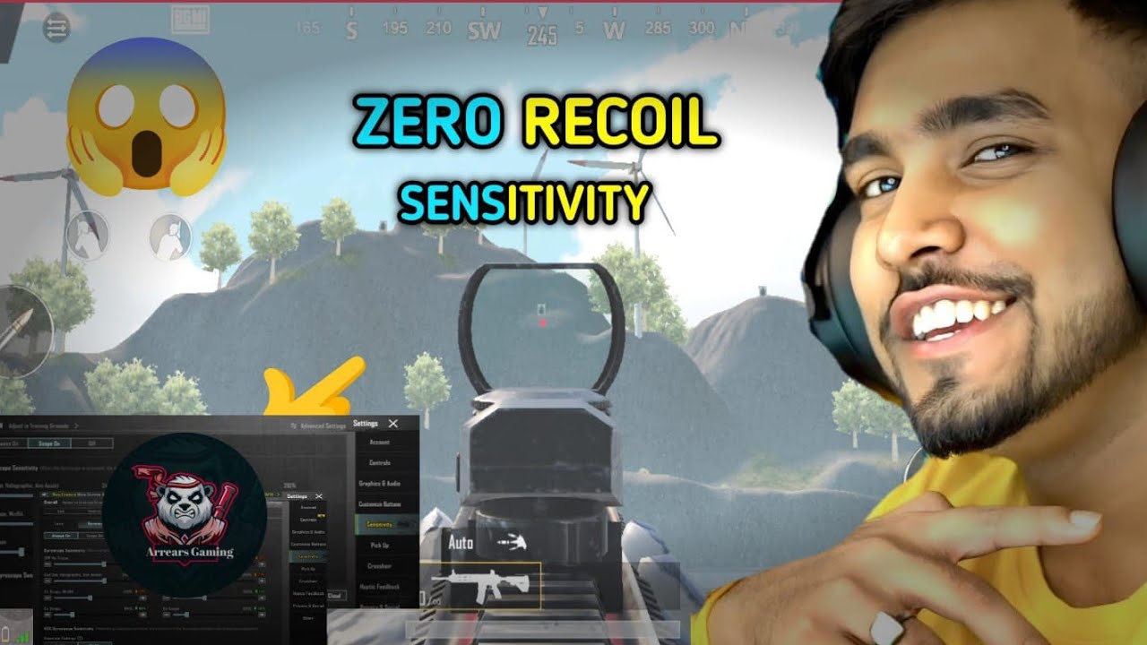 HOW TO MAKE YOUR OWN ZERO RECOIL SENSITIVITY IN BGMI - YouTube