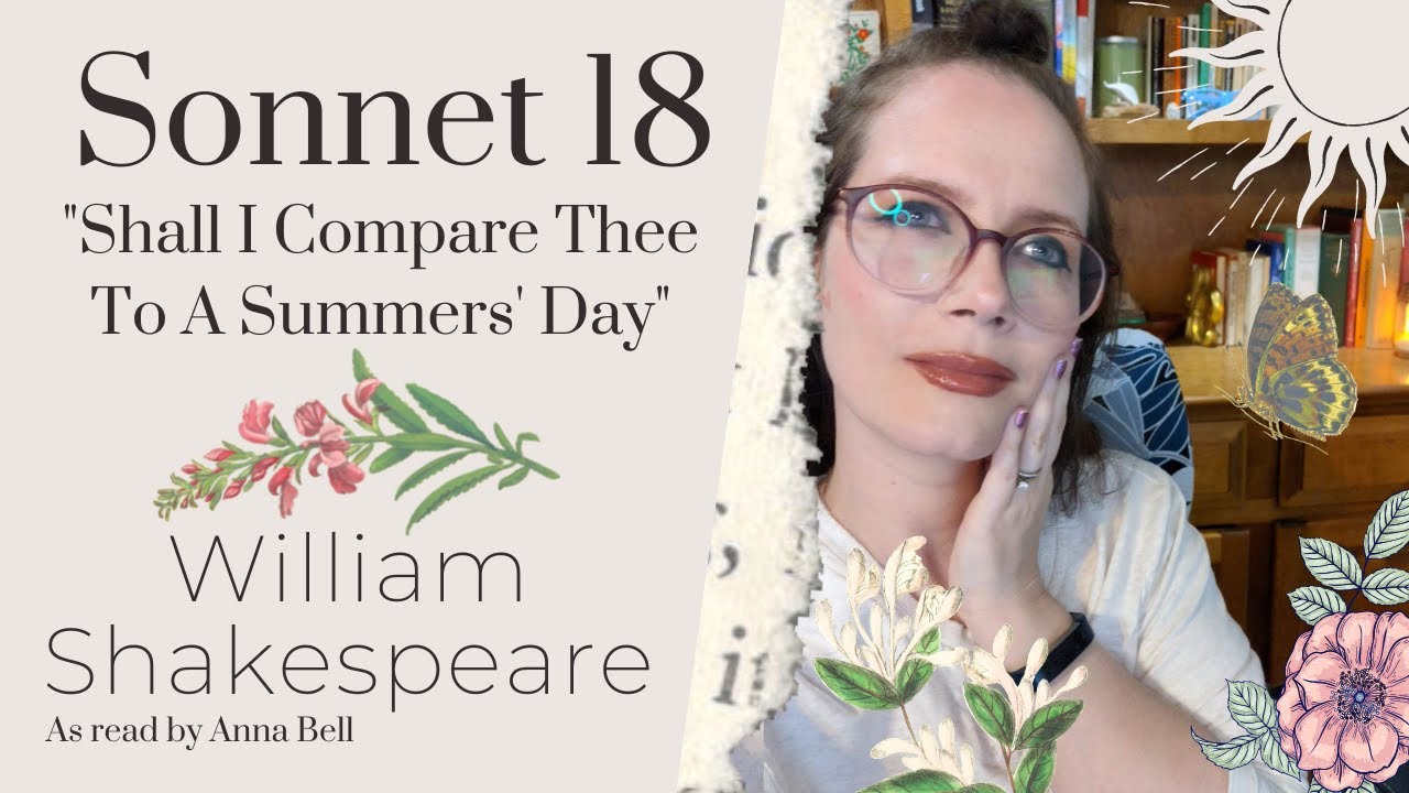 Shakespeare's Sonnet 18 "Shall I Compare Thee To A Summer's Day ...