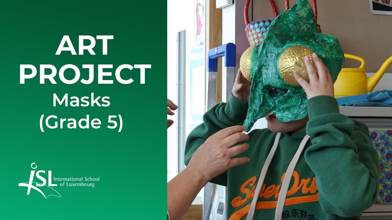 Art Project - Masks (Grade 5) - YouTube
