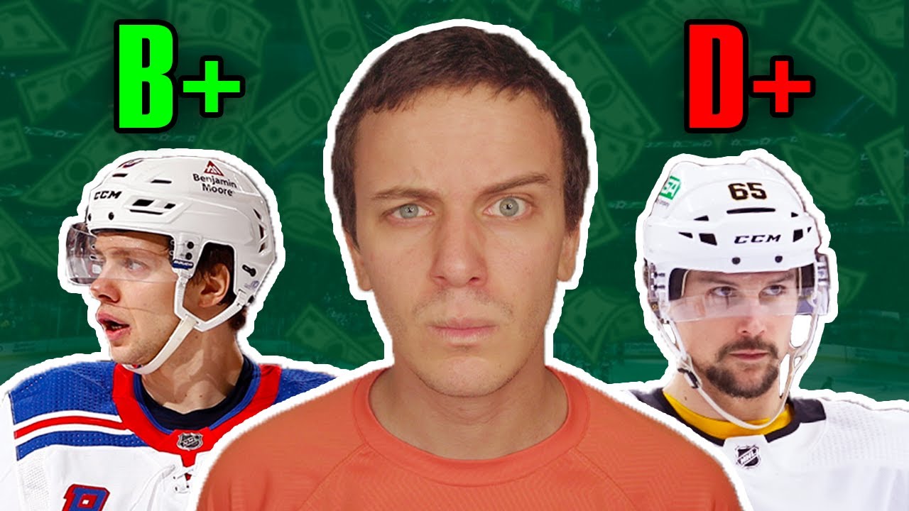 Grading The 20 Highest Paid NHL Players Contracts - YouTube