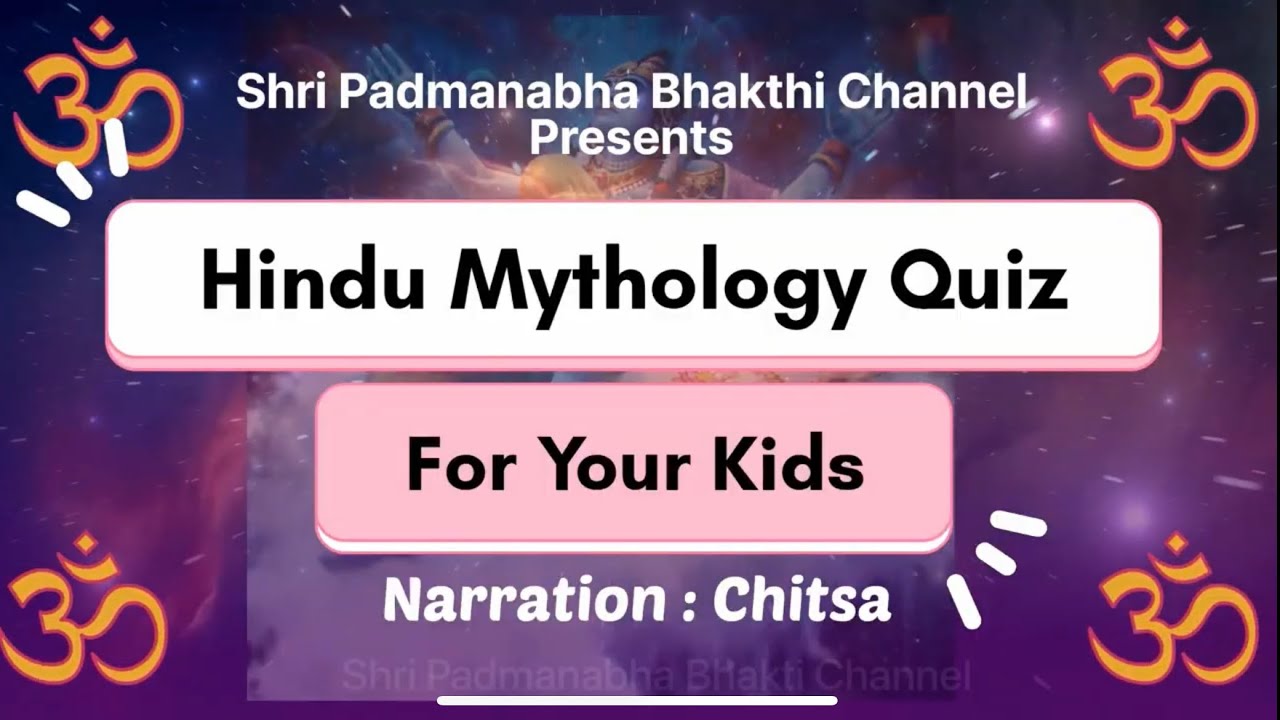 Hindu Mythology Quiz For Your Kids - YouTube